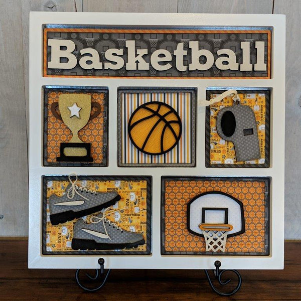 Basketball Shadow Box Kit – Foundations Decor