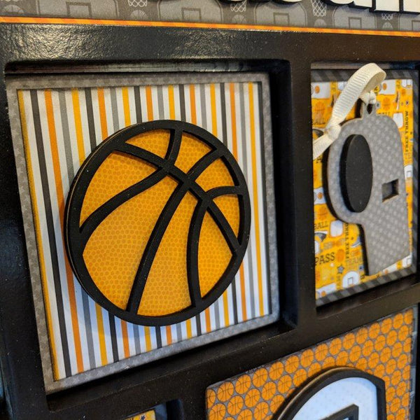 Basketball Shadow Box Kit – Foundations Decor