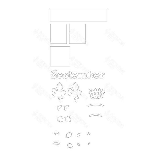 SVG - September Calendar – Foundations Decor